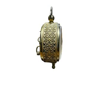 Linden | Accents | Vintage Linden West German Round Filigree Alarm ...